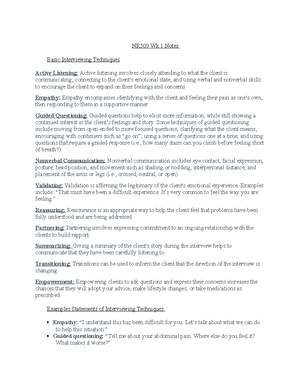 NR509 week 6 i Human Pt Case Reflection - Reflection In this particular ...