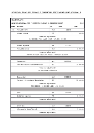 Conceptual Framework - CLASS EXAMPLE - Chapter 2 comprehensive question ...