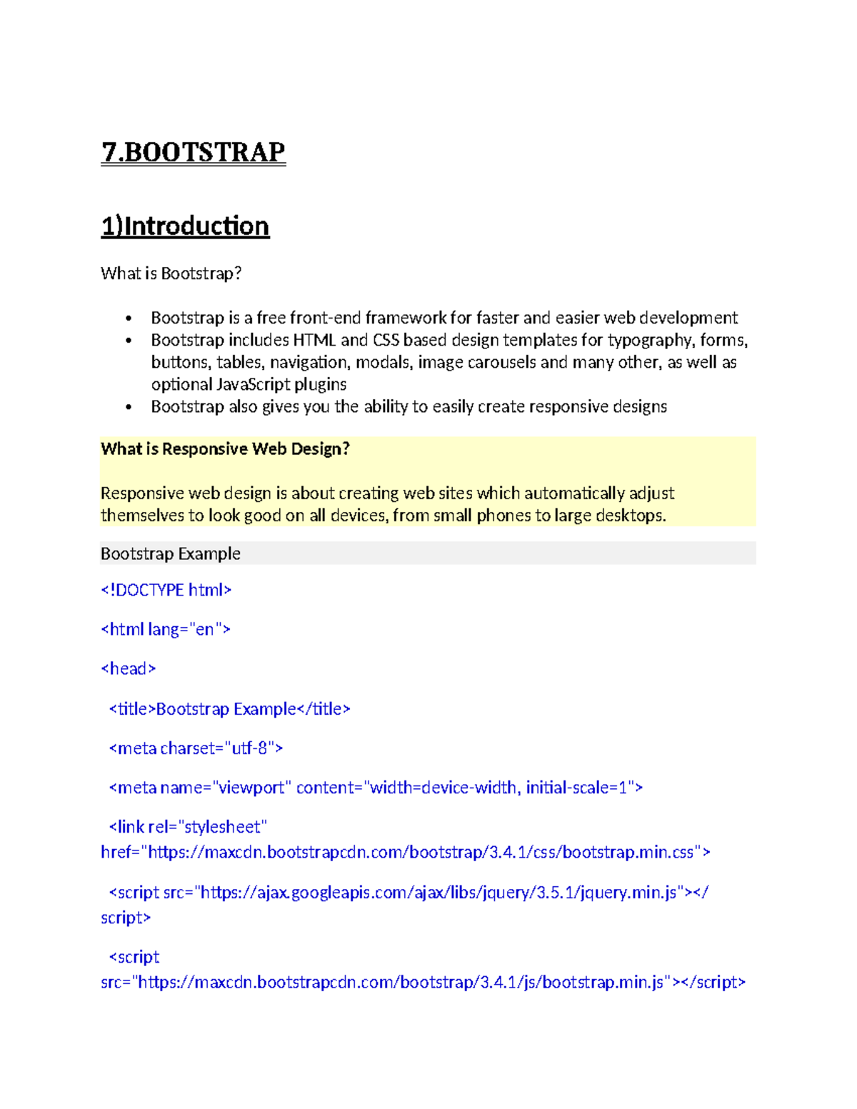 Boot Strap Notes Annie - This Doctuments are the practical sections of ...