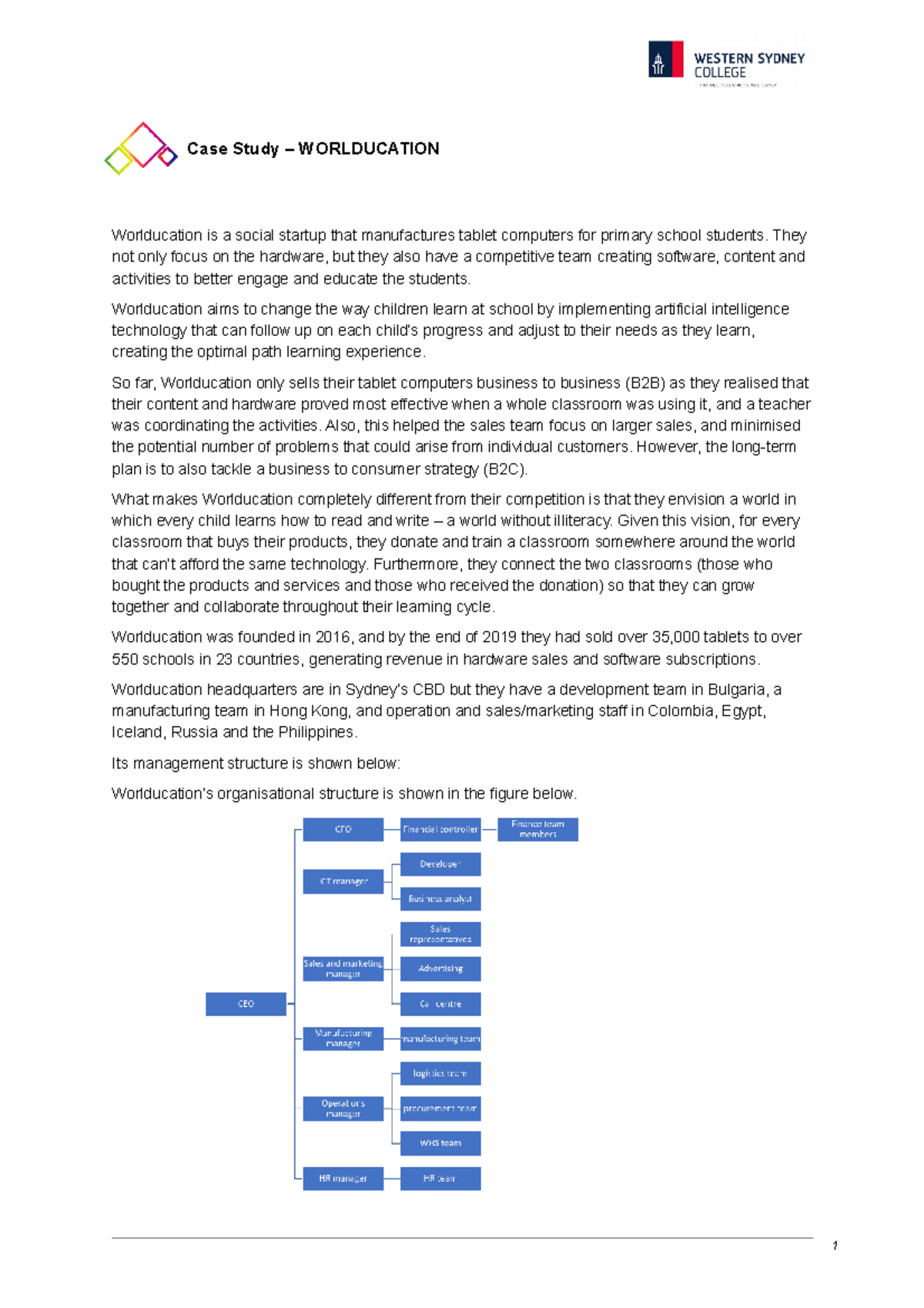 Case Study: Worlducation - Revolutionizing Education with Tablet ...