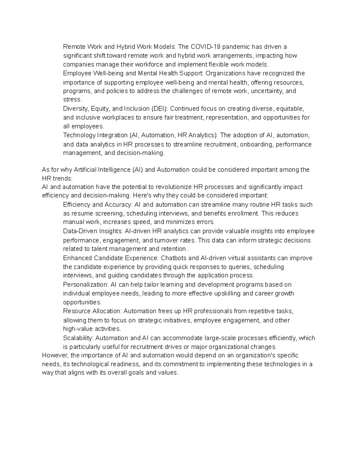 Assignment-2 - assignment example - Remote Work and Hybrid Work Models ...