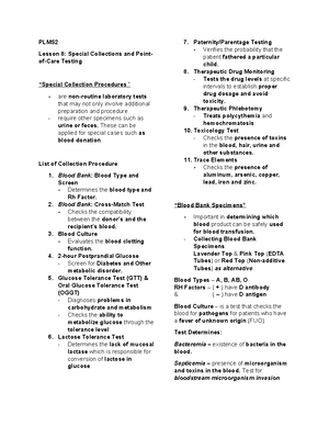 Hema 2 - Manliclic - mtle reviewer - 1. Hemostasis can be defined as ...
