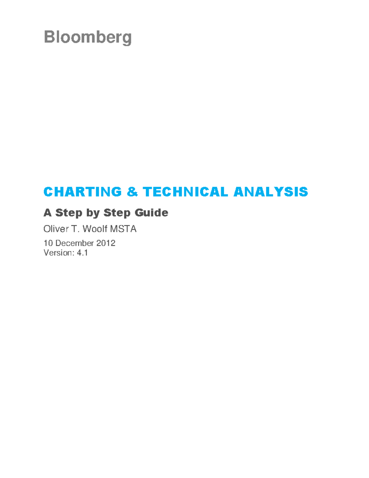 Bloomberg 15 Charting And Technicals NEXT 2065187 updatefor 13 ...