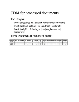 FIT3152 Lecture 01 - Tutorial1 - Draft: do not circulate FIT3152 Data analytics– Lecture 1 - Studocu