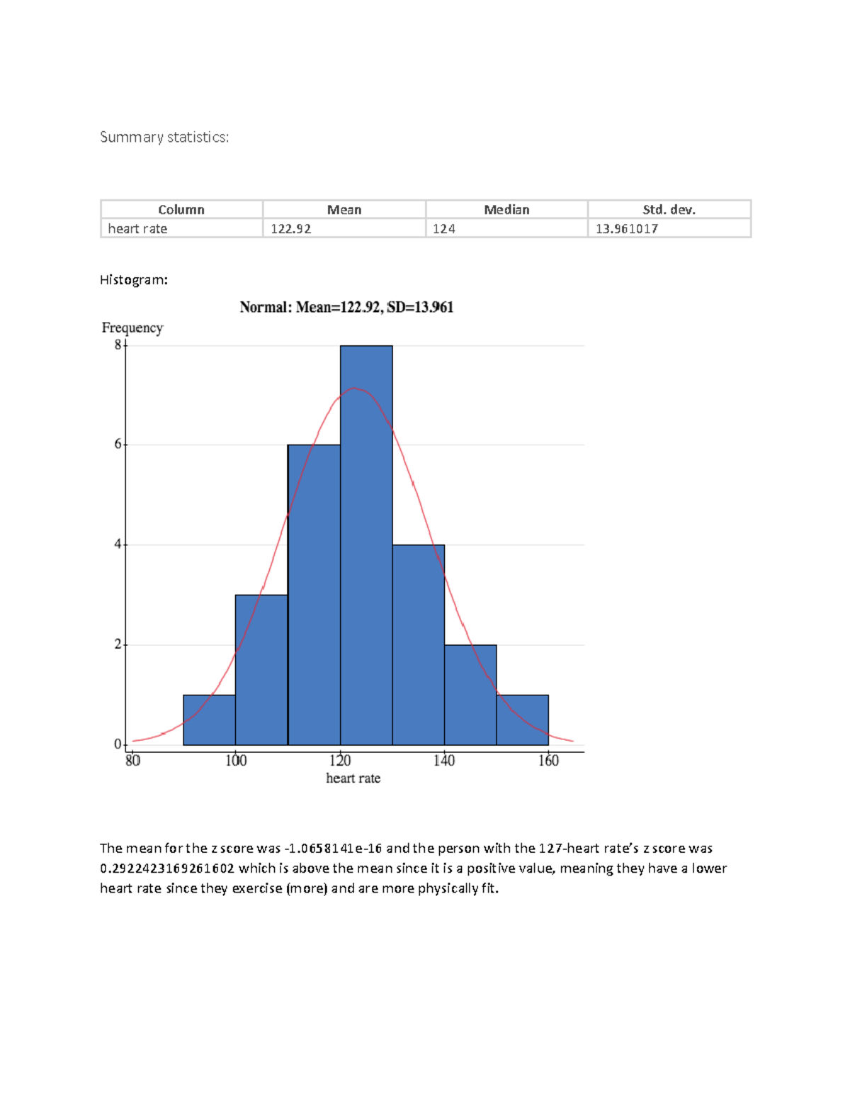 Bio med stats week 1 discussion #1 - Summary statistics: Column Mean ...