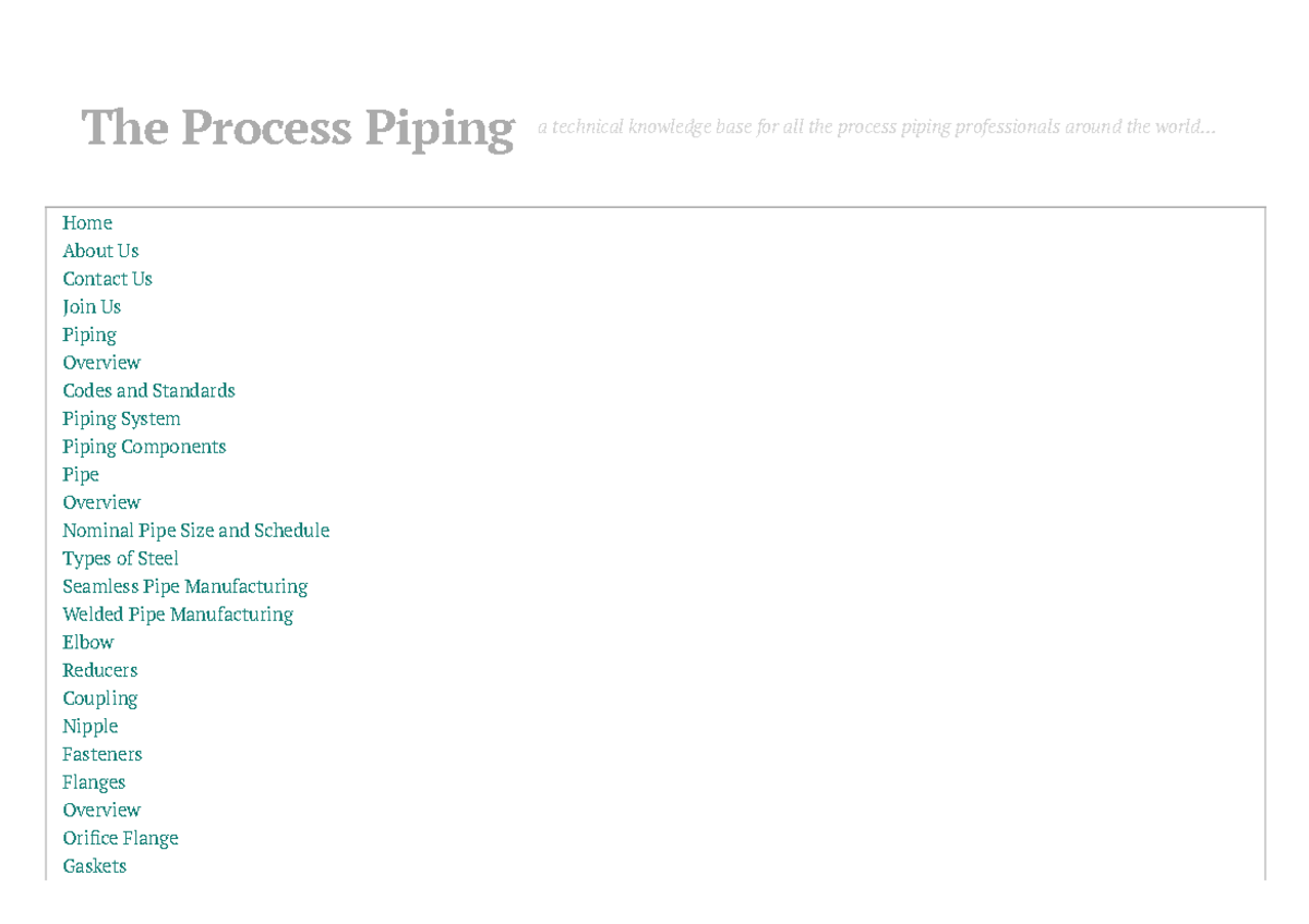 Introduction to Hot Tapping in Piping - The Process Piping - The ...