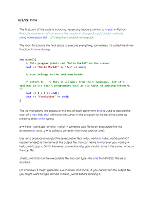 Computer Science - CSCI 135 - Studocu