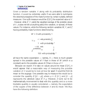 Case of Unknown Variance - CaSE oF UnknoWn VaRIanCE: THE t-TEST Up to ...