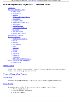 F3 History Notes Champ 2023 GER-66-95 - FORM THREE KCSE HISTORY NOTES ...
