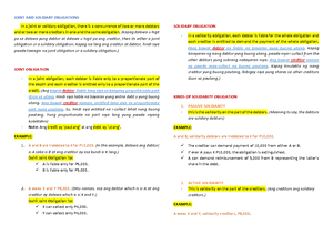 Obligations with a Period - OBLIGATIONS WITH A PERIOD • OBLIGATION WITH ...