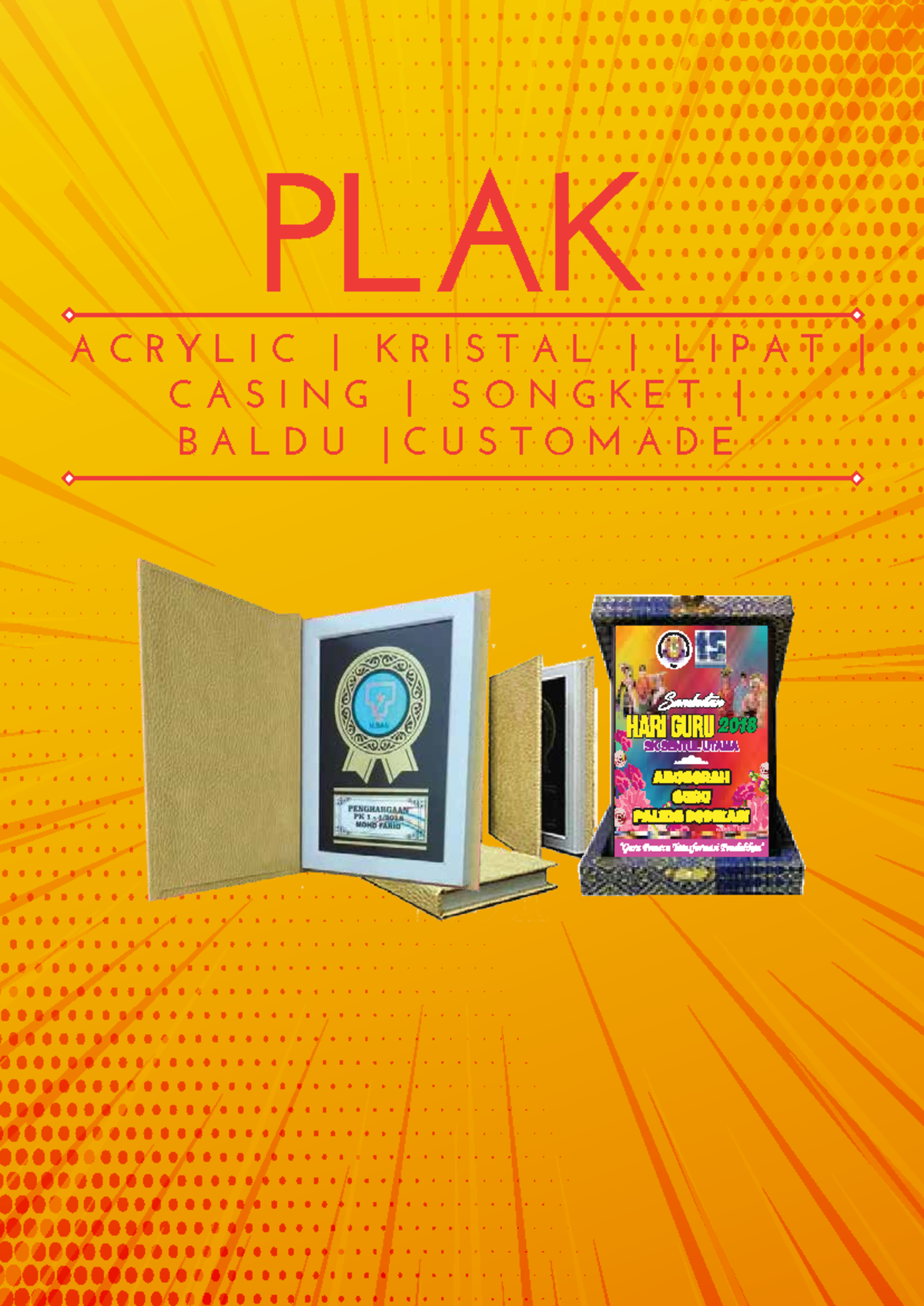 PLAK 2020 - ####### A C R Y L I C | K R I S T A L | L I P A T ...