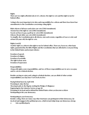 American Government - UNF CIVIC FLORIDA HISTORY. - American Government ...