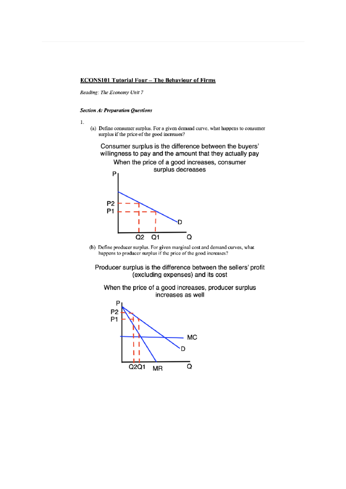 ECONS101 Tutorial 4 - Business Economics and the New Zealand Economy ...