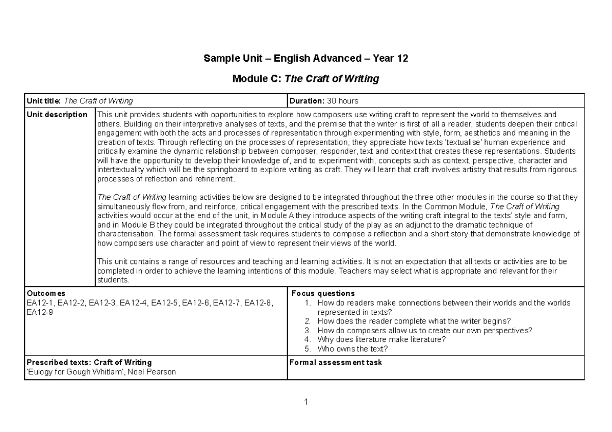 English-advanced-stage-6-year-12-sample-unit-module-c - Sample Unit ...