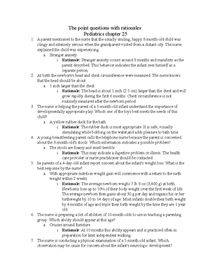 Chapter 36 Prep U questions - Chapter 36 Prep U questions Pain ...