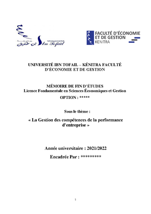 Rapport de stage ONCF sous le theme Méthodologie de l'audit interne ...