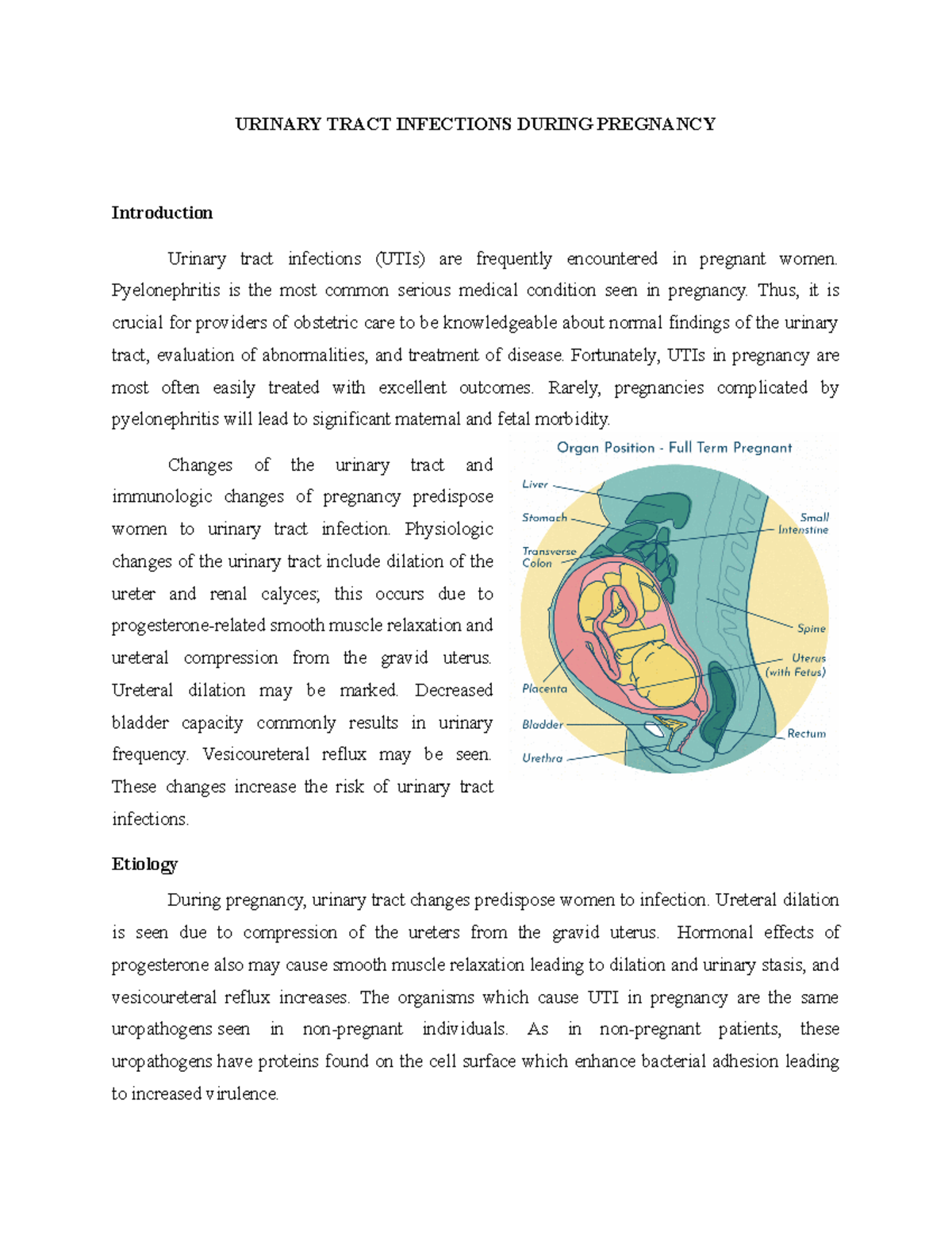 UTI-ABO Incom - SIC - URINARY TRACT INFECTIONS DURING PREGNANCY ...