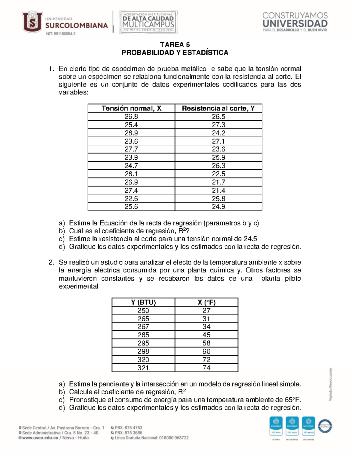 Tarea 6 - Completa el diagrama lineal - TAREA 6 PROBABILIDAD Y ...