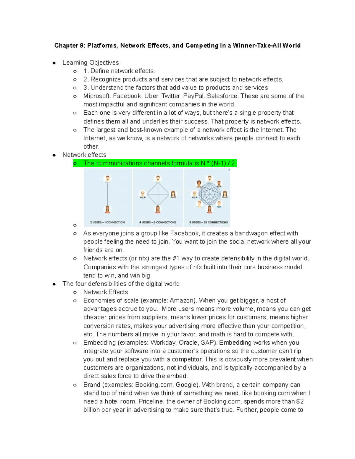 Chapter 9 Platforms, Network Effects, and Competing in a Winner-Take ...