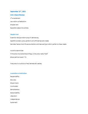 Journalism format - Journalism format The most important difference ...