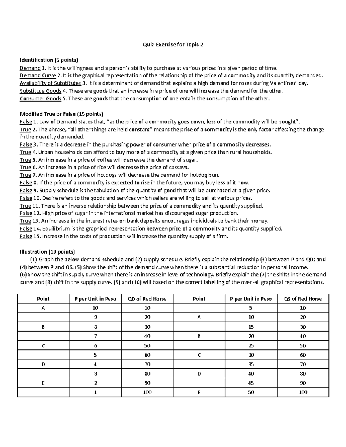 Quiz-Topic-2 - Quiz-Topic-2 - Quiz-Exercise for Topic 2 Identification ...
