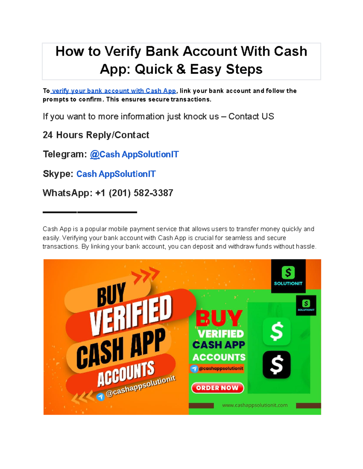 How to verify bank account with Cash app - How to Verify Bank Account ...
