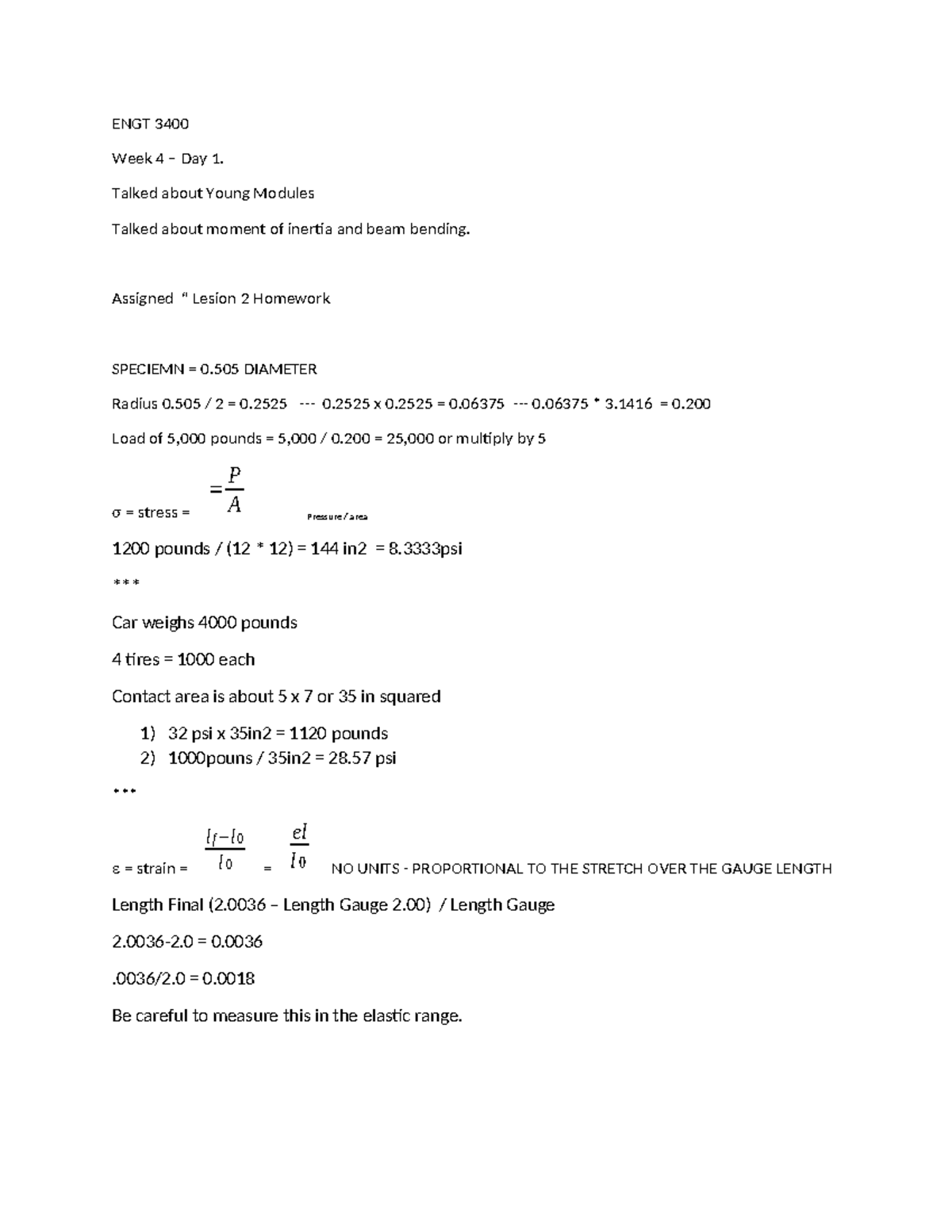 Week 4 Day 1 Tagged 3 Notes Engt 3400 Week 4 Day 1 Talked About Young Modules Talked 