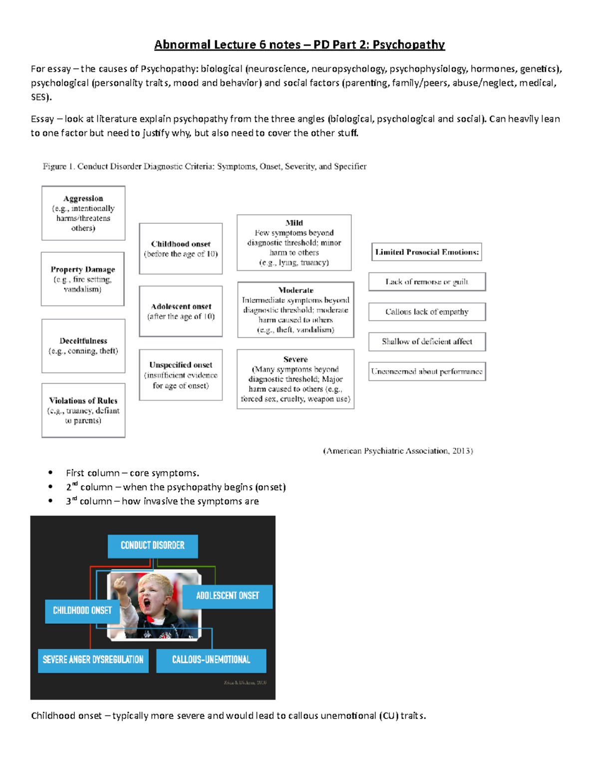 Lecture 6 notes - Dr Nicholas Thomson - Abnormal Lecture 6 notes – PD ...