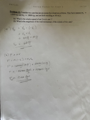 Classwork 10 - Exercises on forces and motion in two and three ...