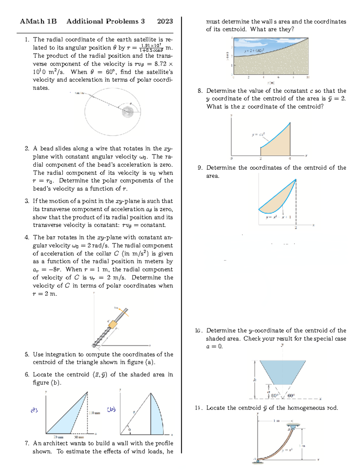 Adpro 3 - tutorial on centroids - MATH142 - UKZN - Studocu