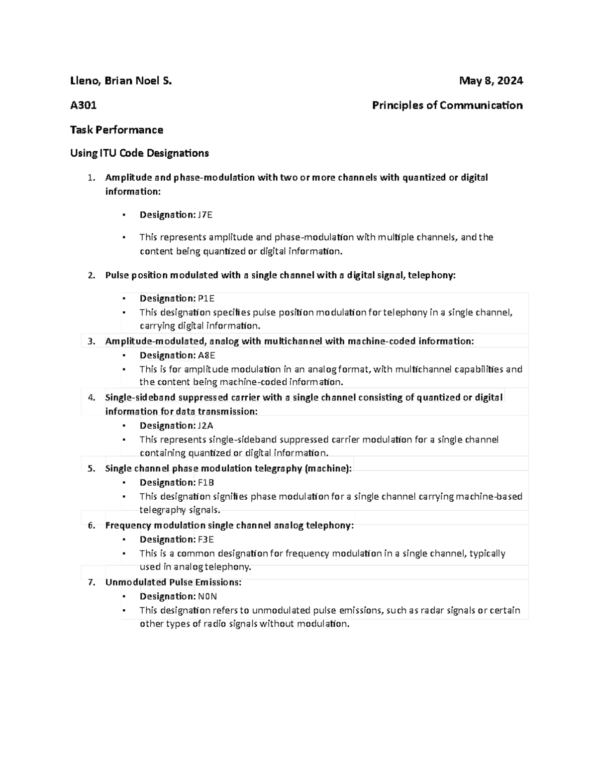 06 taskperformance 1 princom - Lleno, Brian Noel S. May 8, 2024 A301 ...