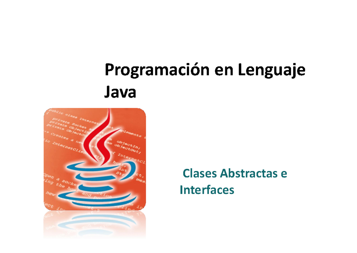 08 - Apuntes Clases Abstractas en Java - en Lenguaje Java Clases ...