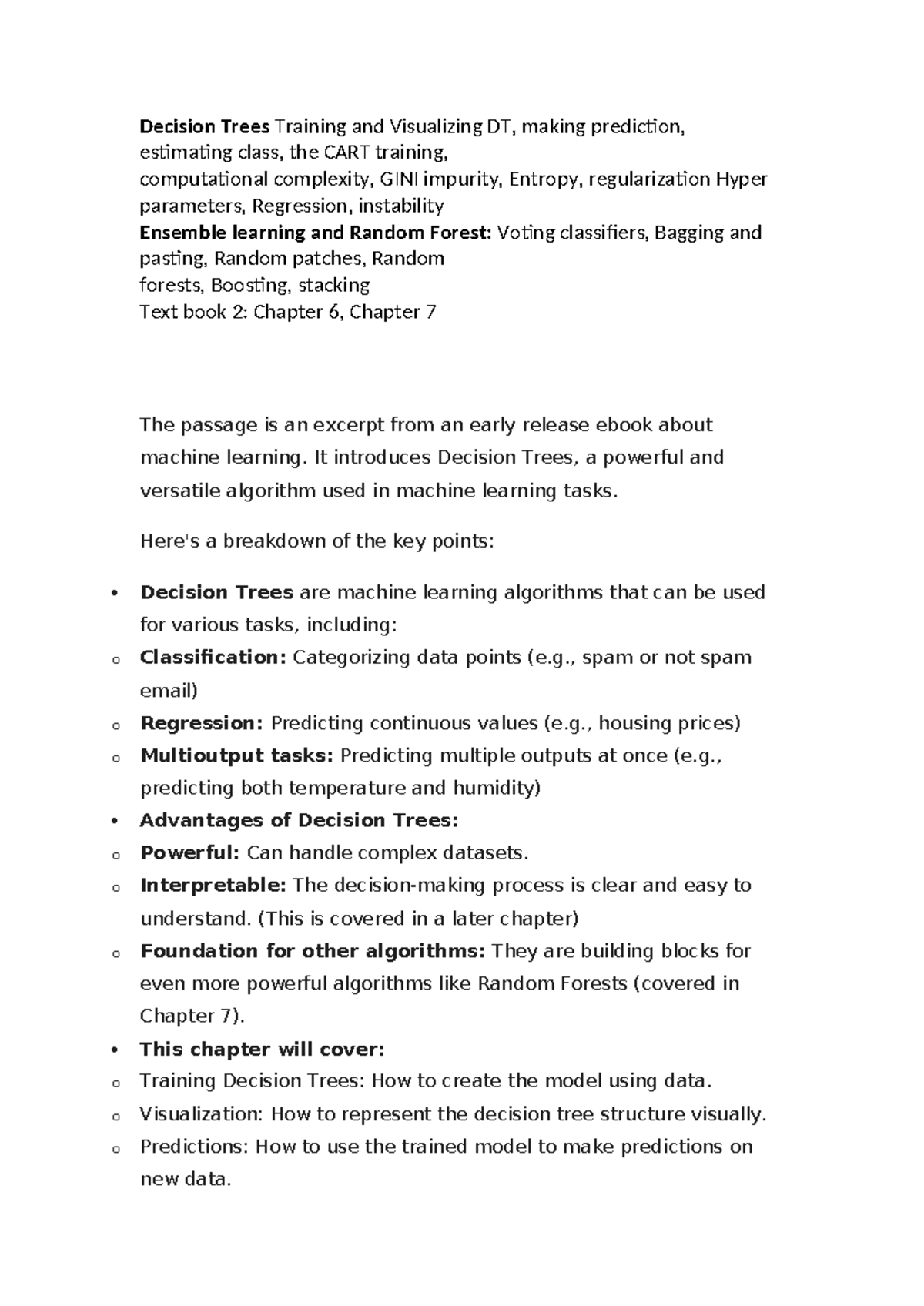 Module 4 - Machine learning - Decision Trees Training and Visualizing ...