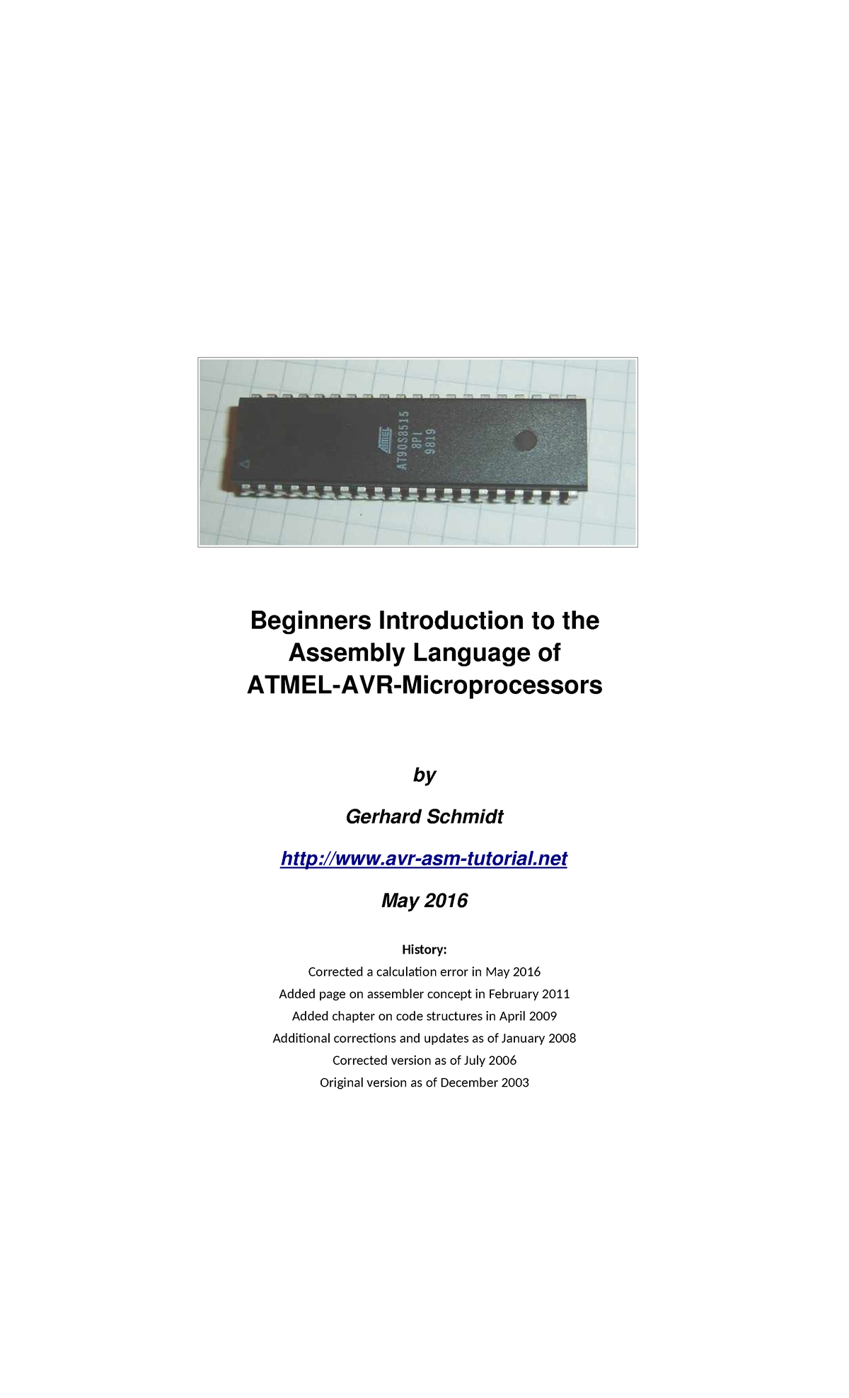 AVR Assembly Reference - Beginners Introduction to the Assembly ...