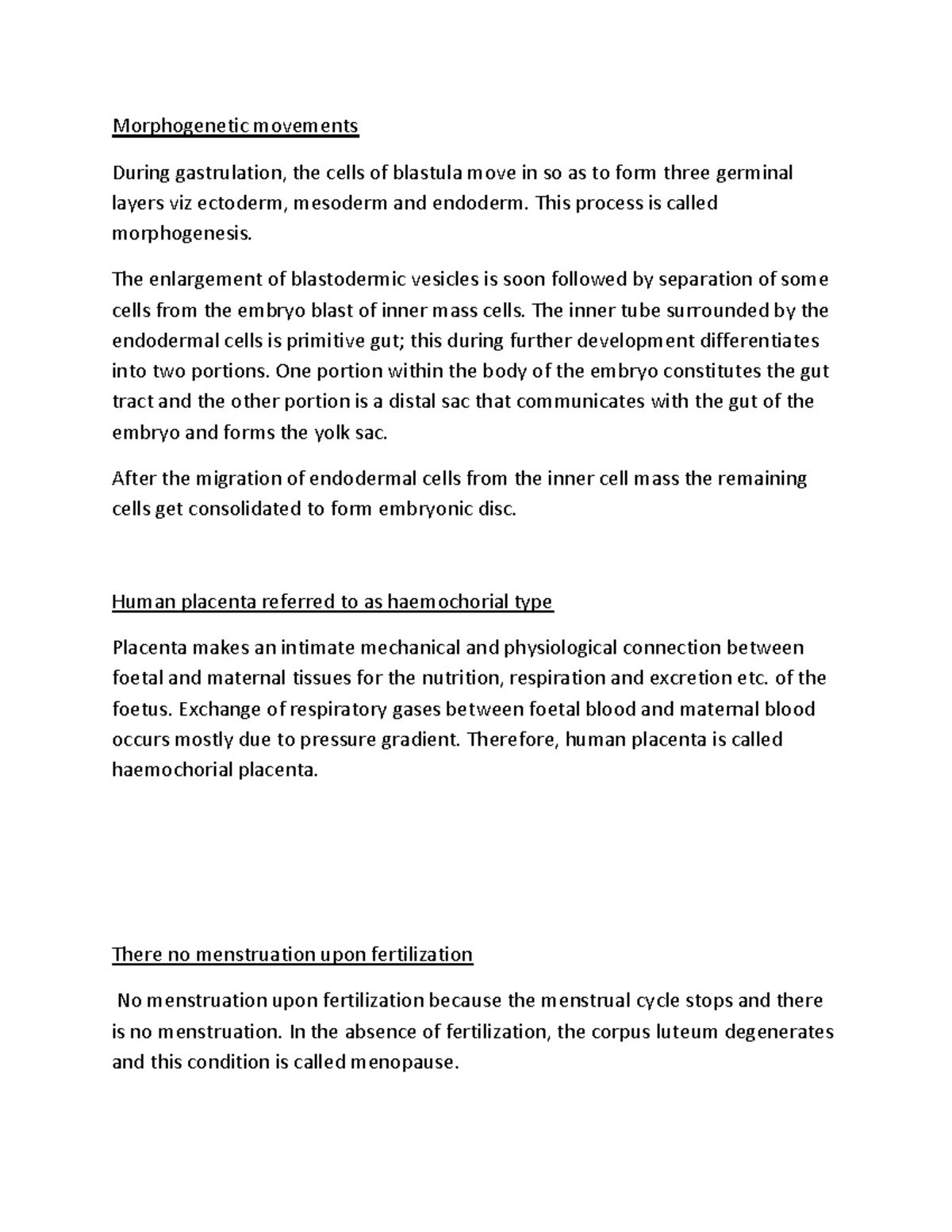 Morphogenetic movements - Morphogenetic movements During gastrulation ...