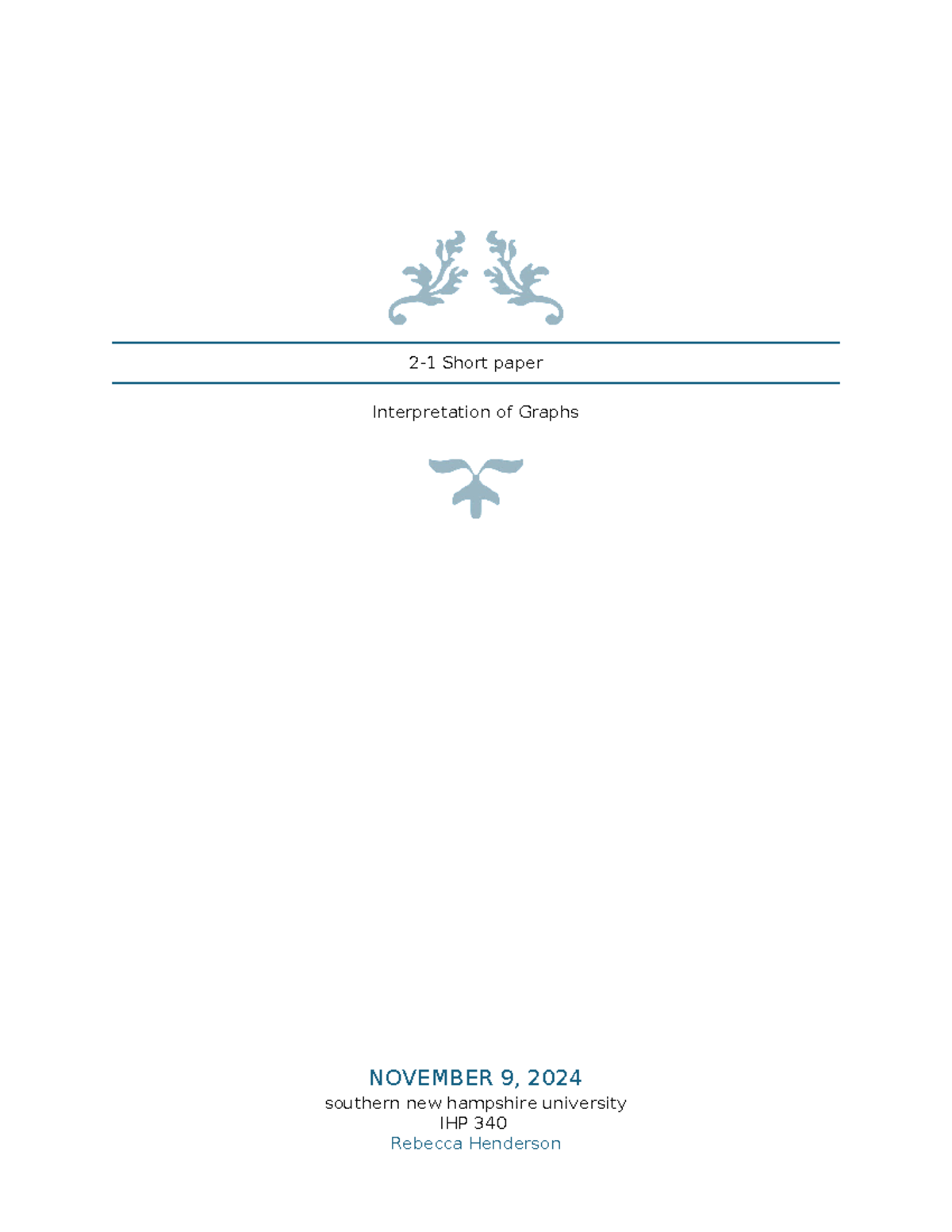 2-1shortpaper - jjfnewjkfnkenfkwenf - BIOL 3810 - 2-1 Short paper ...