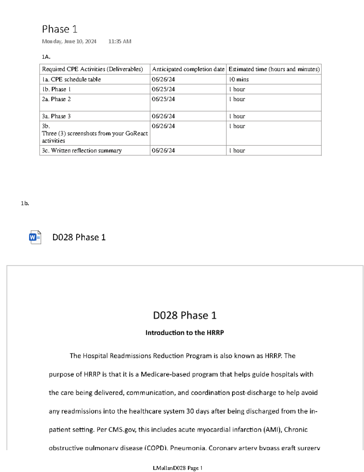 D 028 CPE 2024 WGU - Required CPE Activities (Deliverables) Anticipated ...