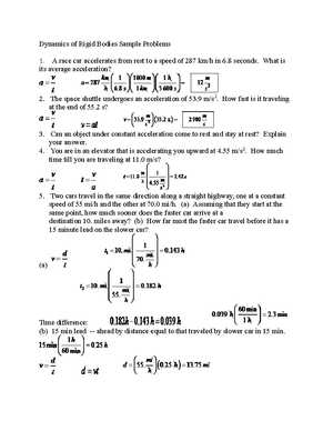 Applications of Ordinary First Order Equations - ES 21 (Differential ...