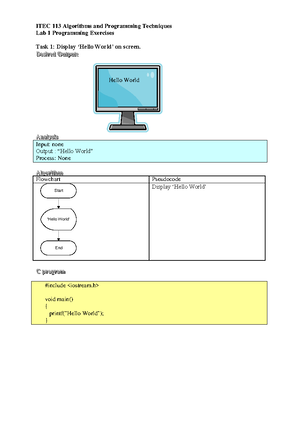 ERD Case Studies - erd questions - ITEC 212 2018-2019 FALL ERD CASE-STUDIES 1. Use the ...