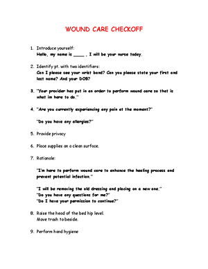 NR 224 Trach Script - NR-224: Fundamentals: Skills | Tracheostomy Care ...