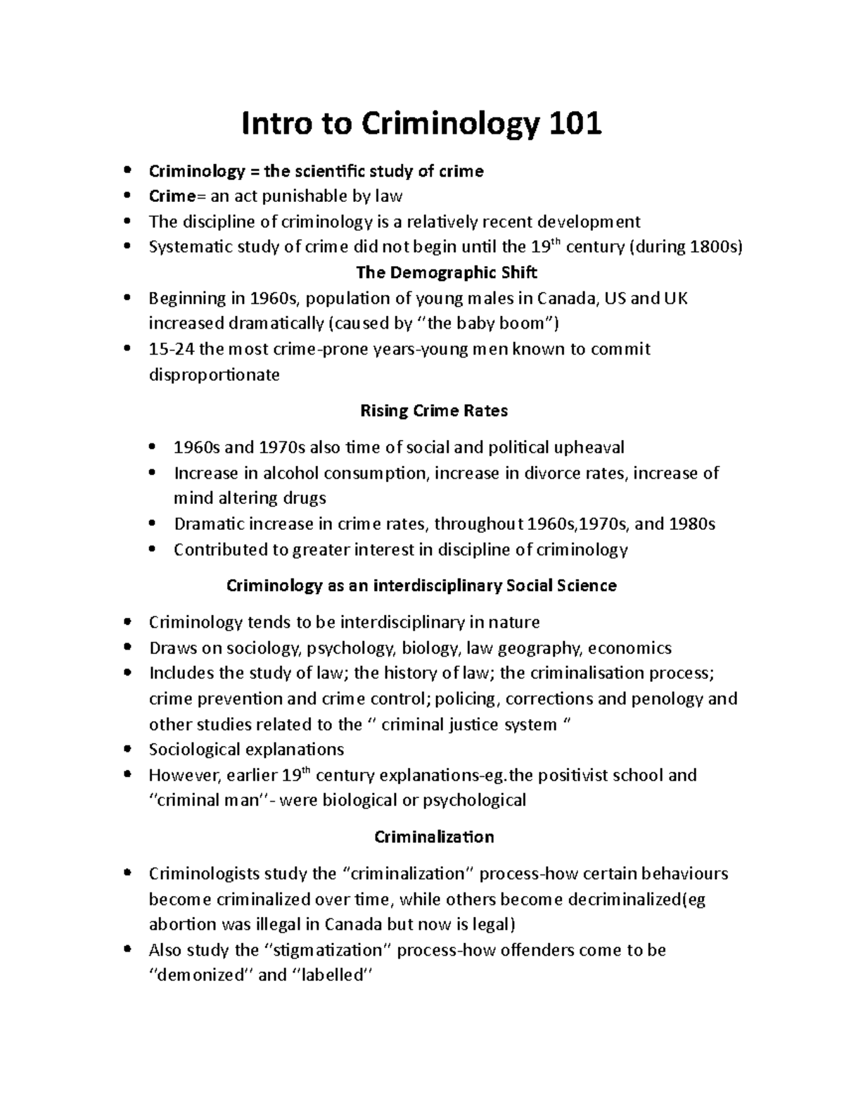 Barry Cartwrights Notes All The Notes For The Midterm Lecture Notes Lecture 1 5 Intro