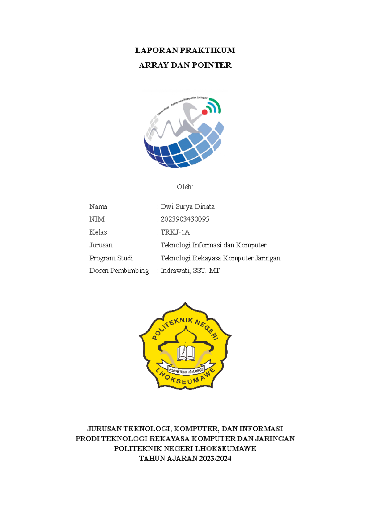 Laporan Praktikum 05 - Dioda Light Emitting Diode (LED): LED adalah ...