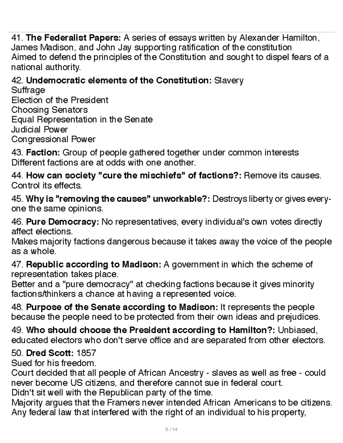 Part three - Introduction to american politics - Study online at ...