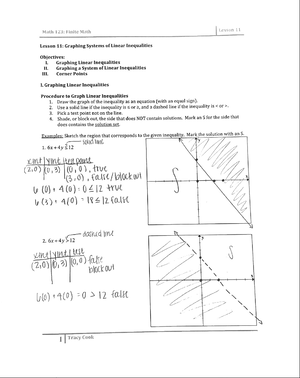 Math 123 lesson 6 - Professor Jack Strum The main objective of this ...