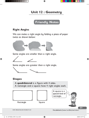 Unit7-Shapes - Will help you practice - 69 © 2014 Marshall Cavendish ...