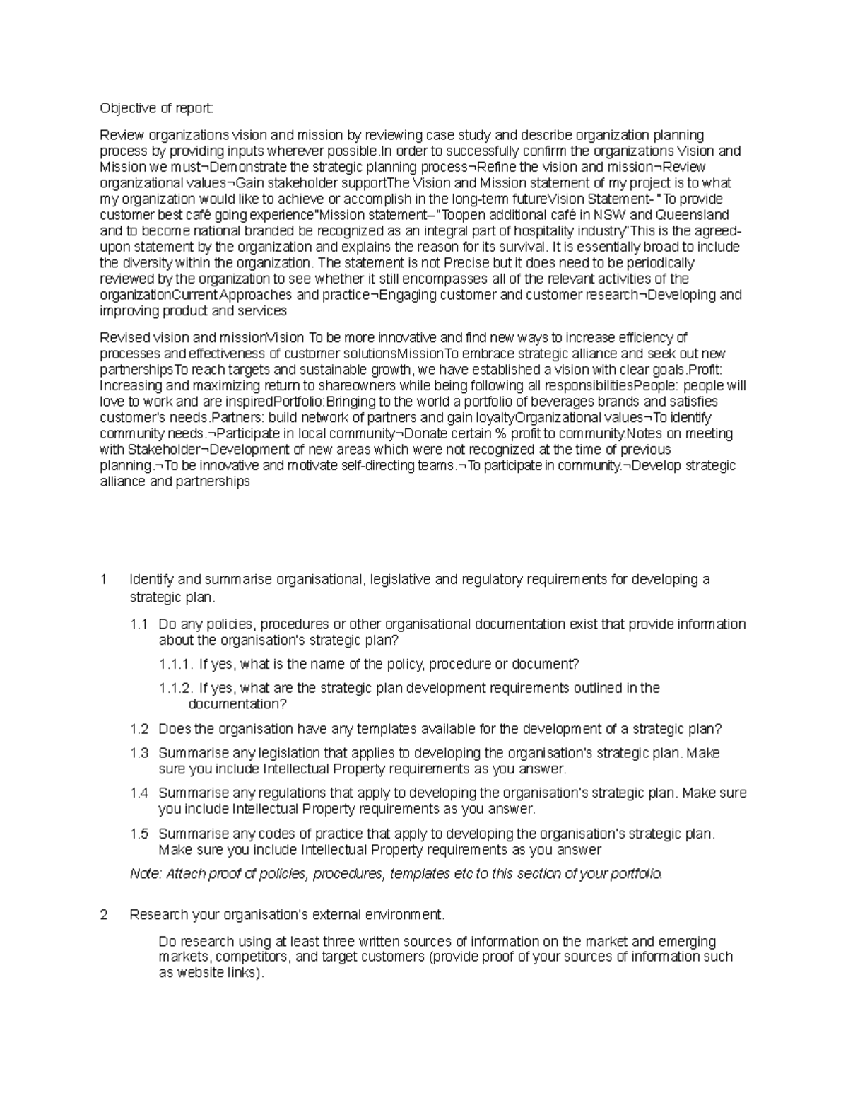 Task 2 rough - lecture notes - Objective of report: Review ...