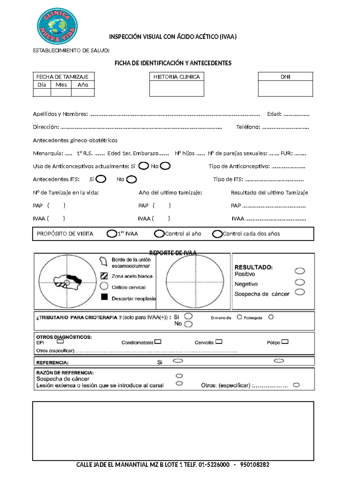 Inspección visual con ácido acético - INSPECCIÓN VISUAL CON ÁCIDO ...