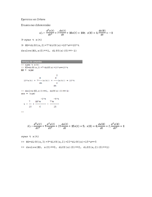 Ingeniería de reactores - En un reactor CSTR se efectúa la reacción 2A → B en fase gas a 1 atm y ...
