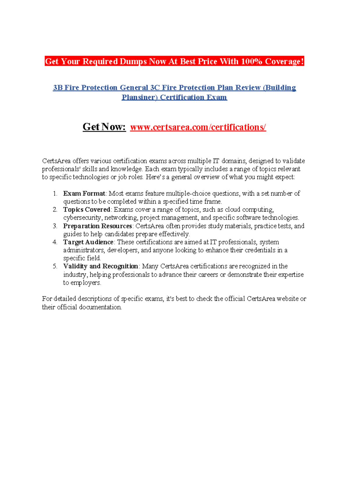 3B Fire Protection General 3C Fire Protection Plan Review (Building ...