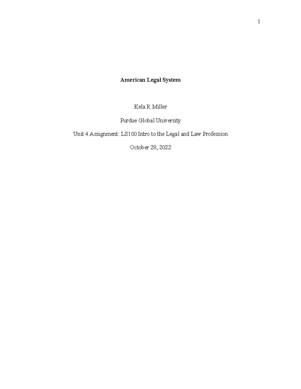 American Legal System - Summary Critical Thinking In Everyday Life ...